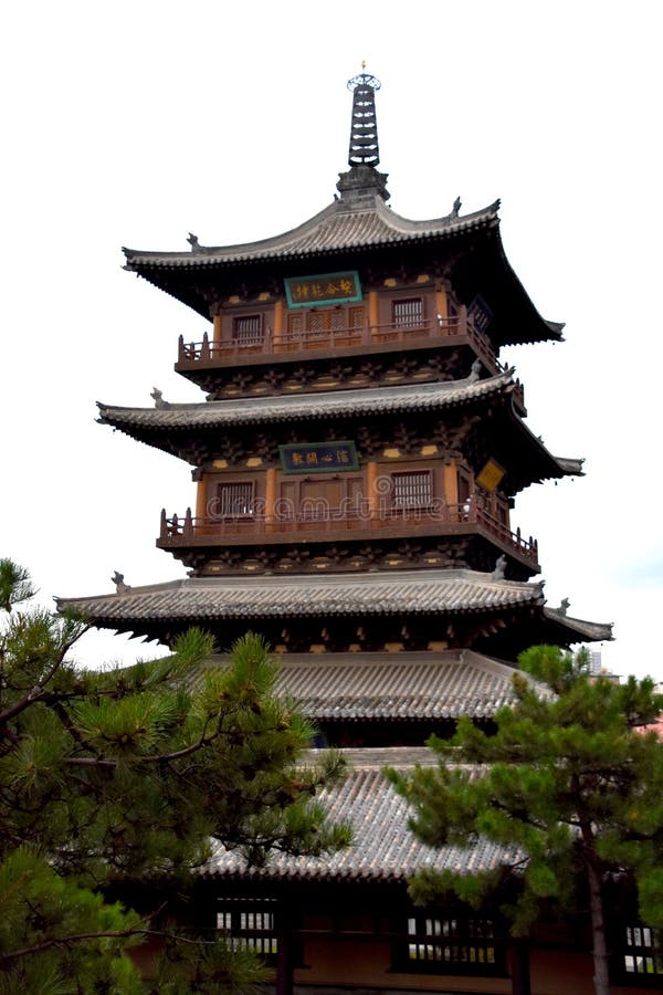 Huayan Monastery, Datong, China Stock Image - Image of complex, faith ...