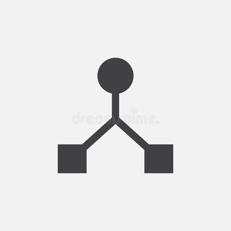 Hub Icon Vector Illustration Isolated on White . Stock Vector ...