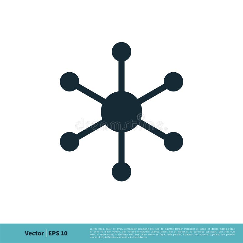 Hub and Spoke Line Icon, Linear Style Pictogram Isolated on White ... Hub and Spoke Line Icon, Linear Style Pictogram Isolated on White ...