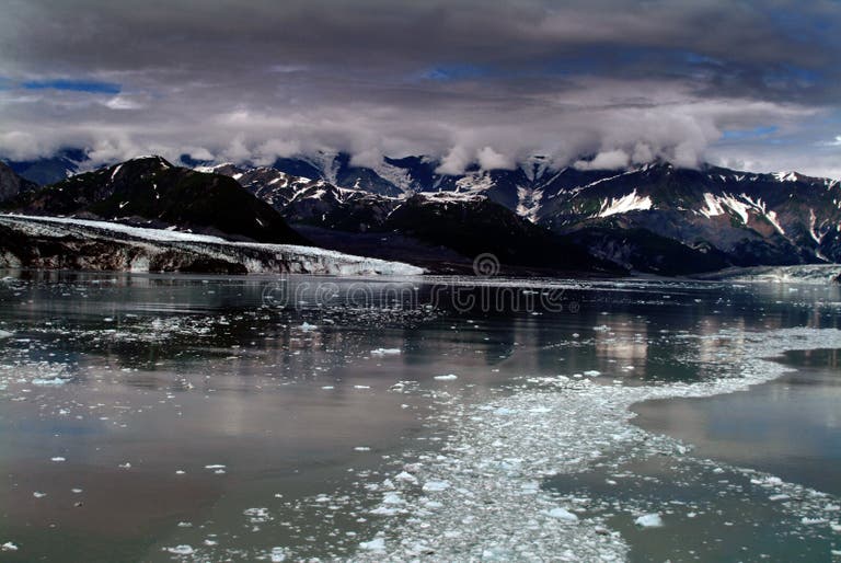 Hubbard Glacier Alaska stock image. Image of crystal, mountains - 3773407