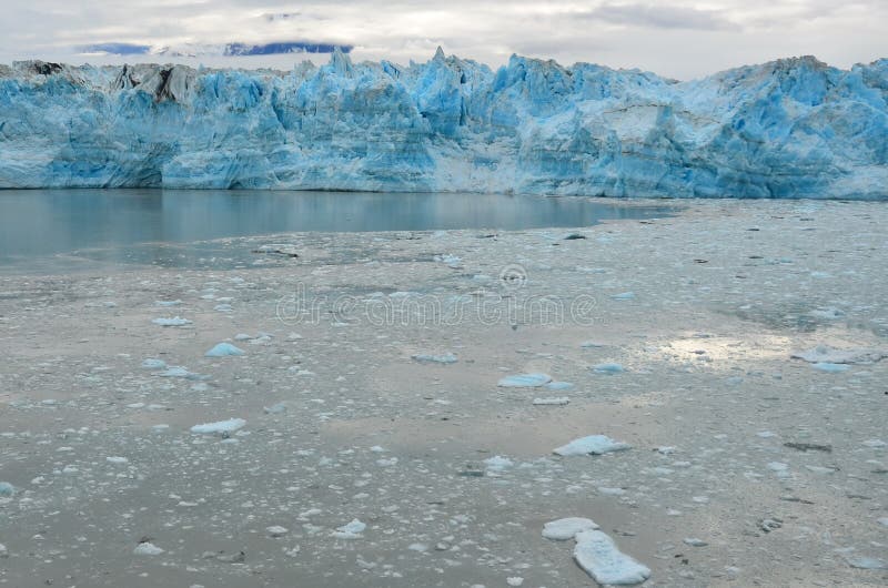 Hubbard-Gletscher, Alaska U. Yukon Kanada Stockbild - Bild von amerika ...