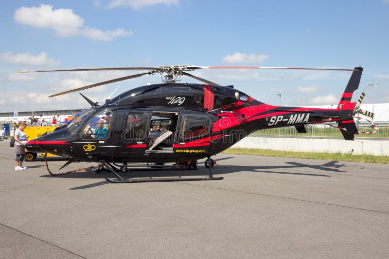 Hubschrauber Bell 429 WLG GlobalRanger Redaktionelles Bild - Bild von ...