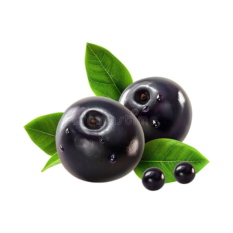 Huckleberries on Transparent Background - Ai Generated Stock ...