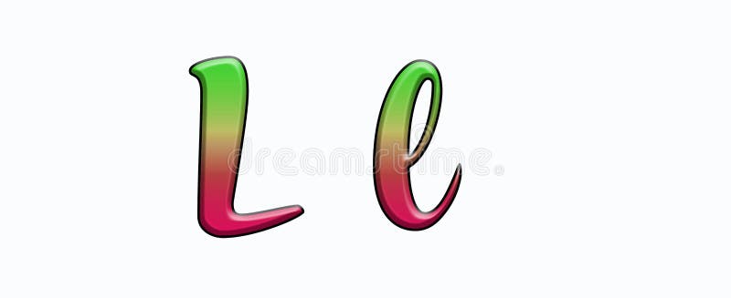 Hucklebuck English Fonts Gradient Sans Serif Alphabet Letters ...