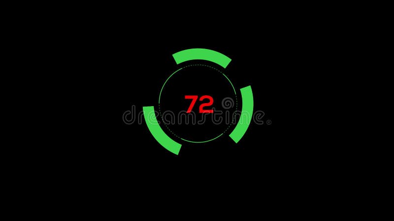 HUD Circle Interfaces, Hi-tech Futuristic Display, Hologram Button ...