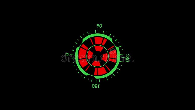 HUD Circle Interfaces, Hi-tech Futuristic Display, Hologram Button ...