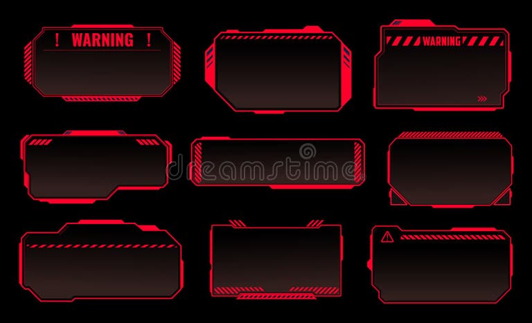 Warning Signs Frames Stock Illustrations – 81 Warning Signs Frames ...