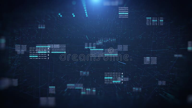 HUD Digital Cyberspace Futuristic Graphic User Interface ...