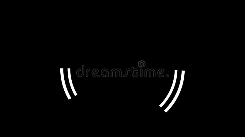 HUD Element Digital Pending Loading Screen Loop Animation Green Screen. Stock Footage - Video of ...