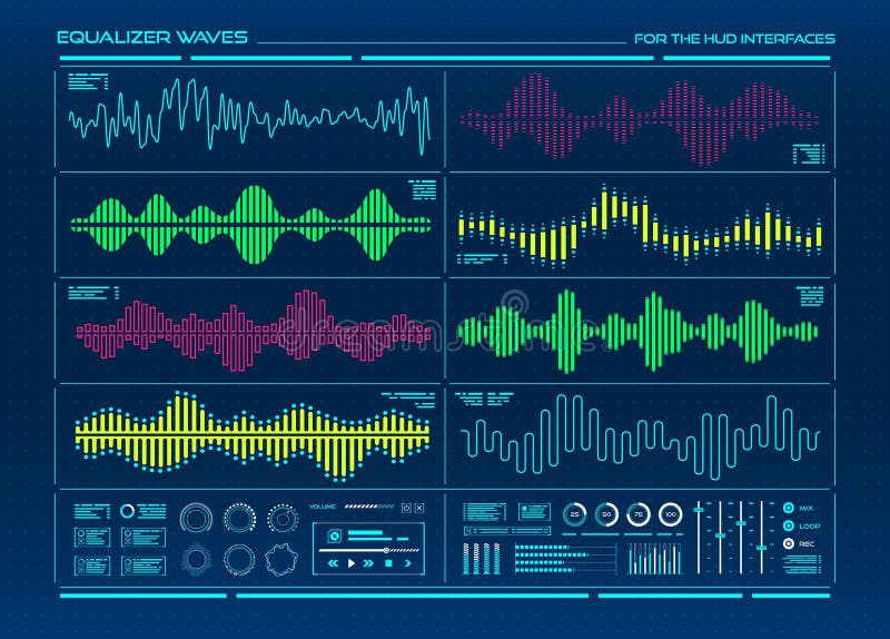 Frequency Waveforms Stock Illustrations – 240 Frequency Waveforms Stock ...