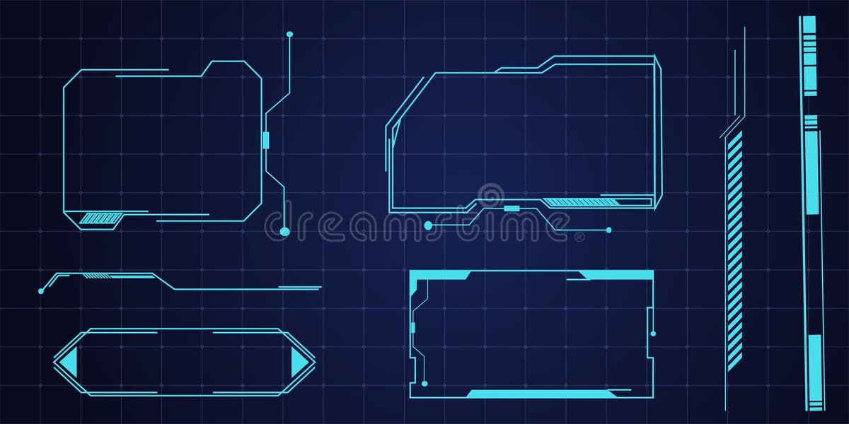 Abstract Futuristic Border Stock Illustrations – 74,958 Abstract ...