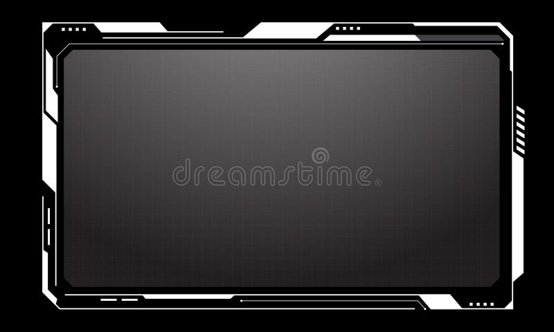 Frames White Grey User Interface Elements Stock Illustrations – 57 ...