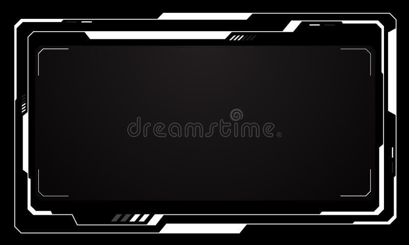 Panel Screen Digital Hologram Window Stock Illustrations – 477 Panel ...