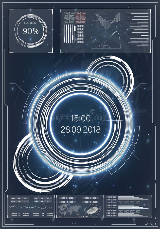 Hud. Hud. Future Technology. Hud Technology Innovation. Hud Ui. Stock ...