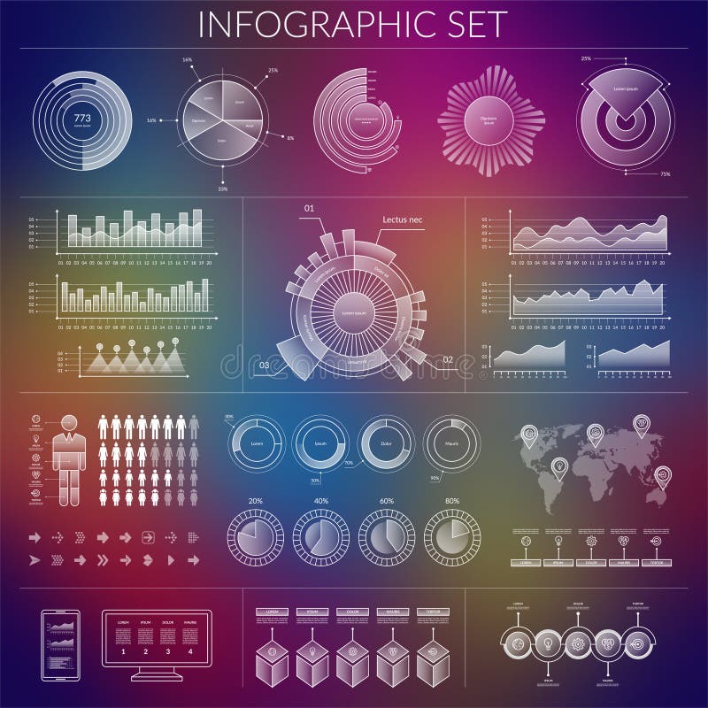 Ui Hud Infographic Interface Web Elements Stock Illustrations – 1,011 Ui Hud Infographic ...