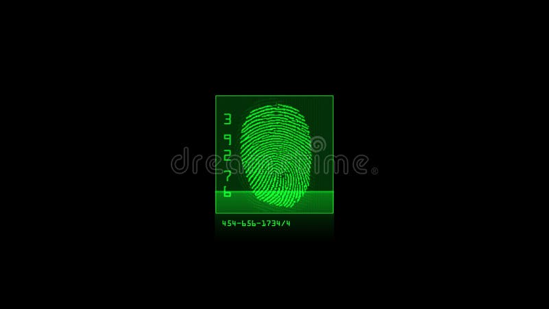 UI HUD Information Blocks, Construction of Letters and Numbers ...