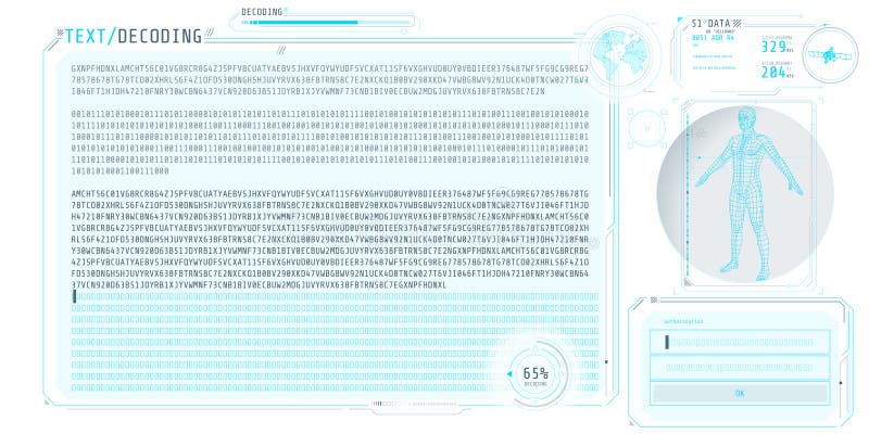 Decoding Screen Stock Illustrations – 640 Decoding Screen Stock ...