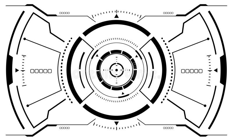 Spaceship Hud White Dashboard Stock Illustrations – 221 Spaceship Hud ...