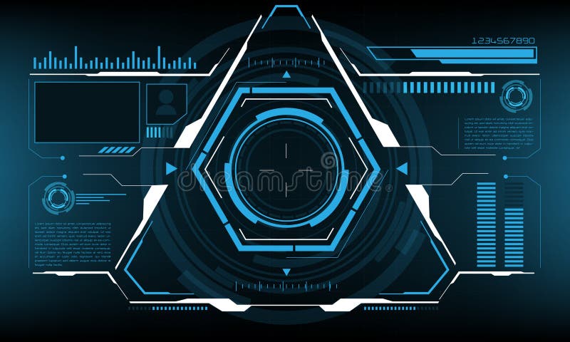 HUD Sci-fi Interface Screen View Design Virtual Reality Futuristic ... HUD Sci-fi Interface Screen View Design Virtual Reality Futuristic ...
