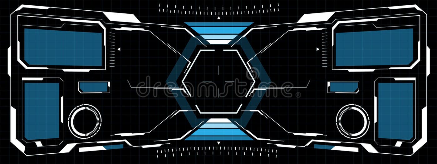 Black Hud Display Stock Illustrations – 3,673 Black Hud Display Stock ...