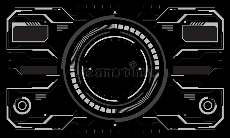 Hud Sci Fi Interface Stock Illustrations – 8,589 Hud Sci Fi Interface ...