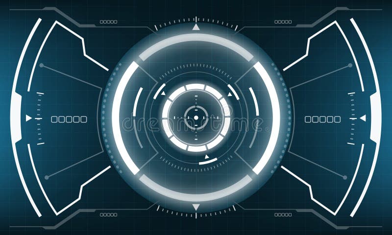 Spaceship Hud White Dashboard Stock Illustrations – 221 Spaceship Hud ...