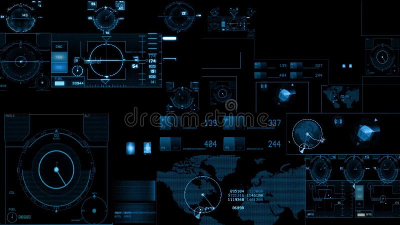 HUD Scifi stock video. Video of space, background, scifi - 35817649