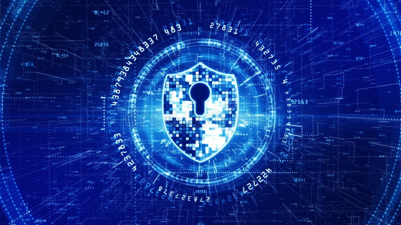 Digital Data Of Network Technology Motion Graphics Animation Background Stock Footage Video Of