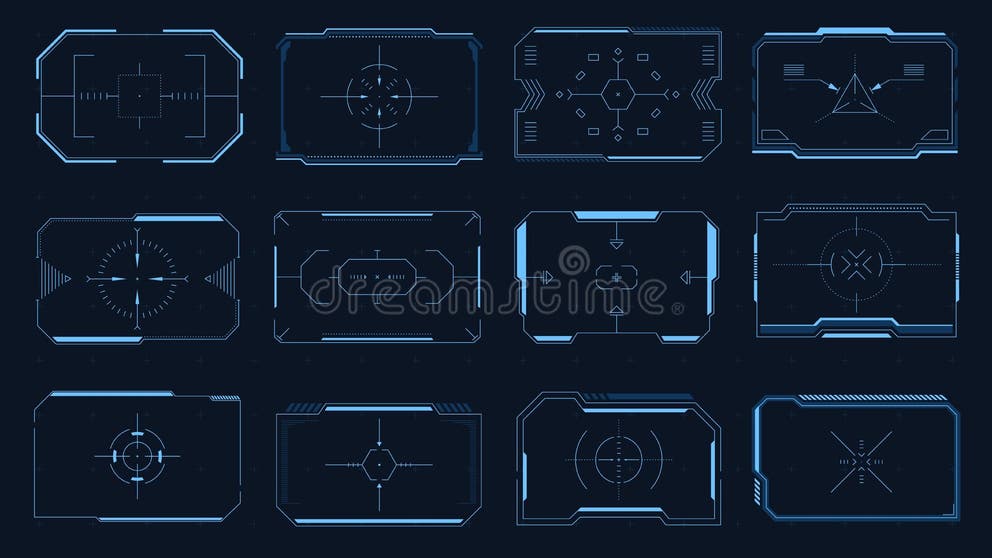 Viewfinder Borders Stock Illustrations – 31 Viewfinder Borders Stock ...
