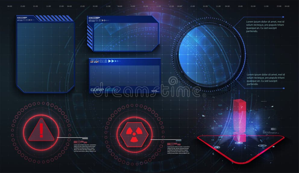 Sci Fi Computer Screen Stock Illustrations – 2,013 Sci Fi Computer ...