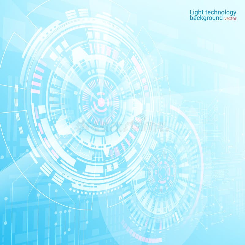 Light Blue Abstract Background. Vector. Stylish Futuristic Pattern. a ...