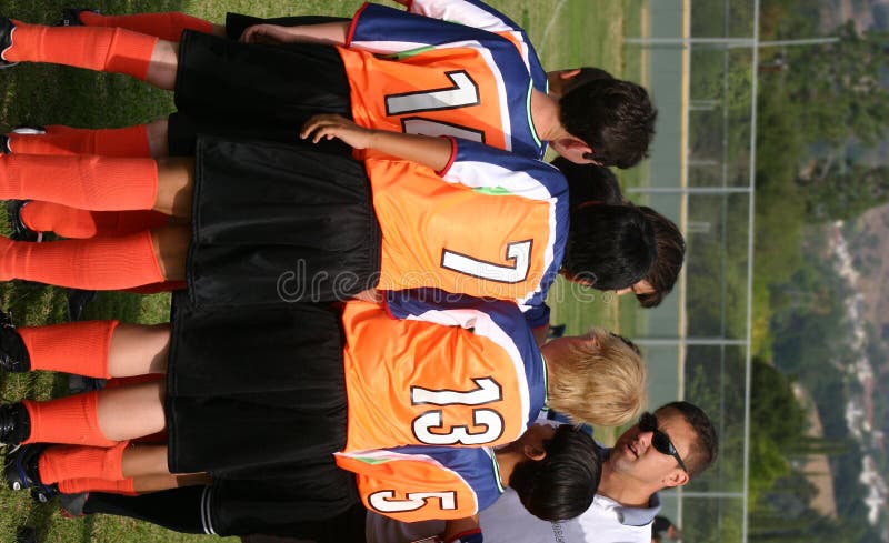 Huddle stock image. Image of children, groups, league, competition - 451435