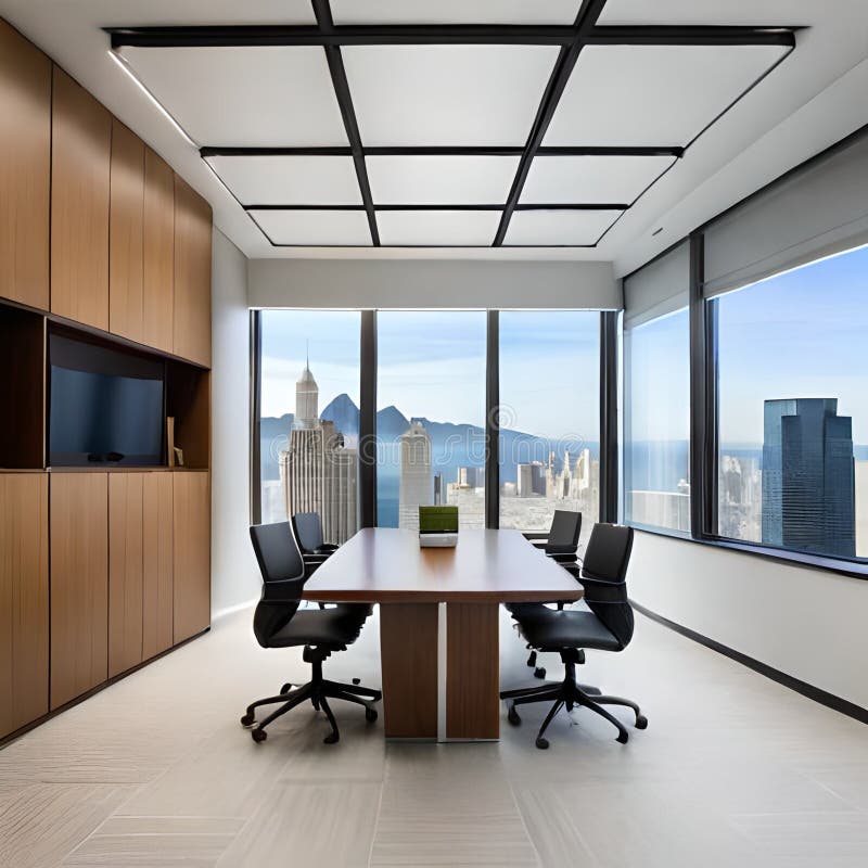 A Huddle Room Designed for Impromptu Brainstorming Stock Photo - Image ...