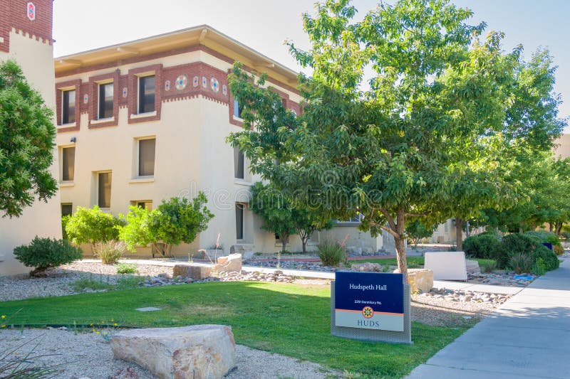 Hudspeth Hall at the University of Texas El Paso Editorial Photo ...