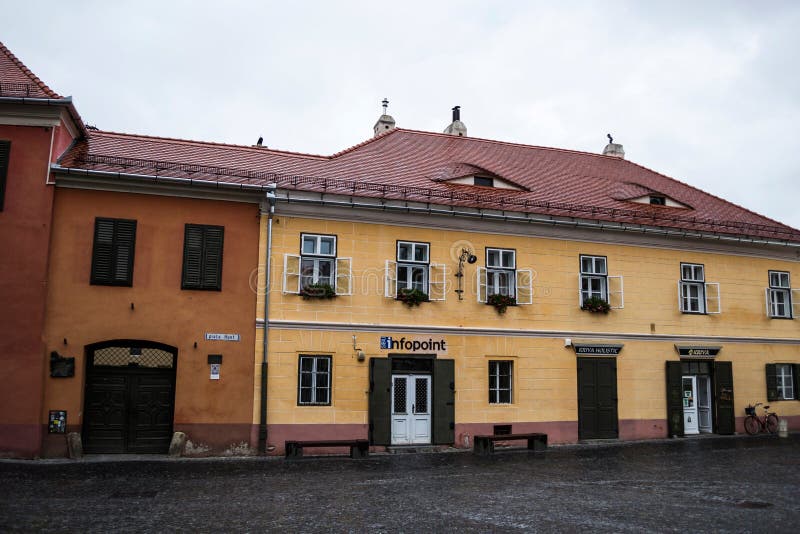 The Huet Square, Sibiu, Romania Editorial Stock Photo - Image of ...