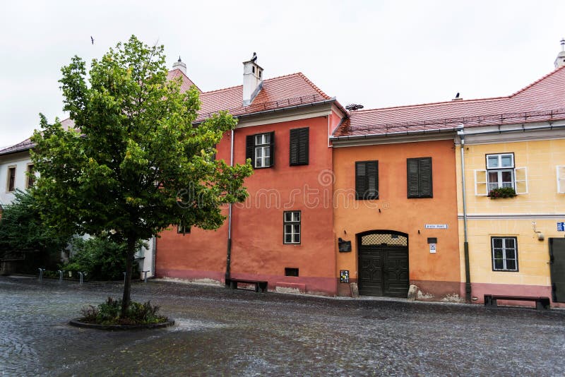 The Huet Square, Sibiu, Romania Editorial Stock Photo - Image of ...