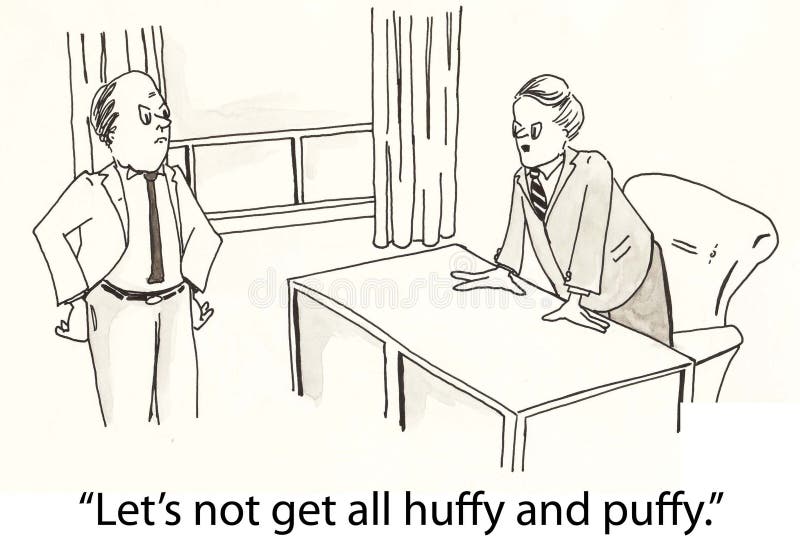 Angry Attorney stock illustration. Illustration of lawyer - 30997