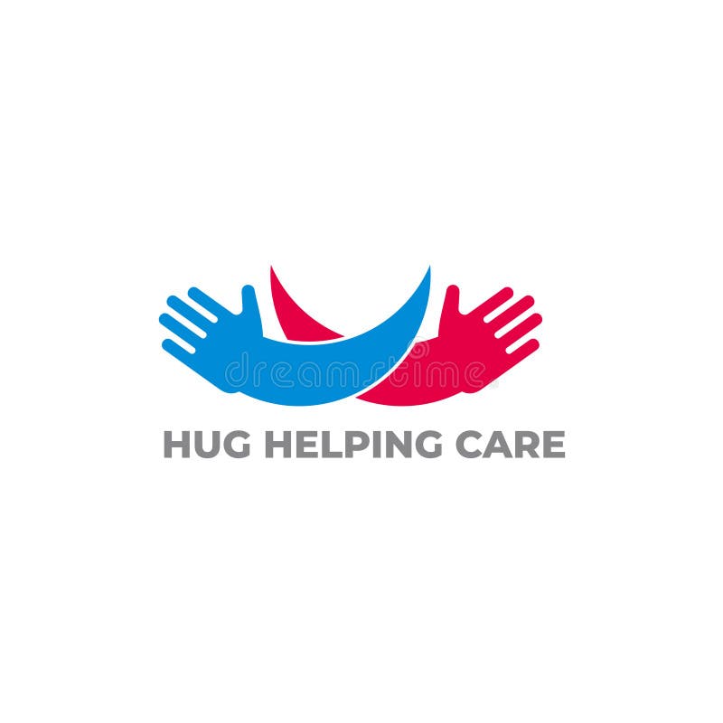 Hug Hand Care Motion Design Symbol Vector Stock Vector - Illustration ...