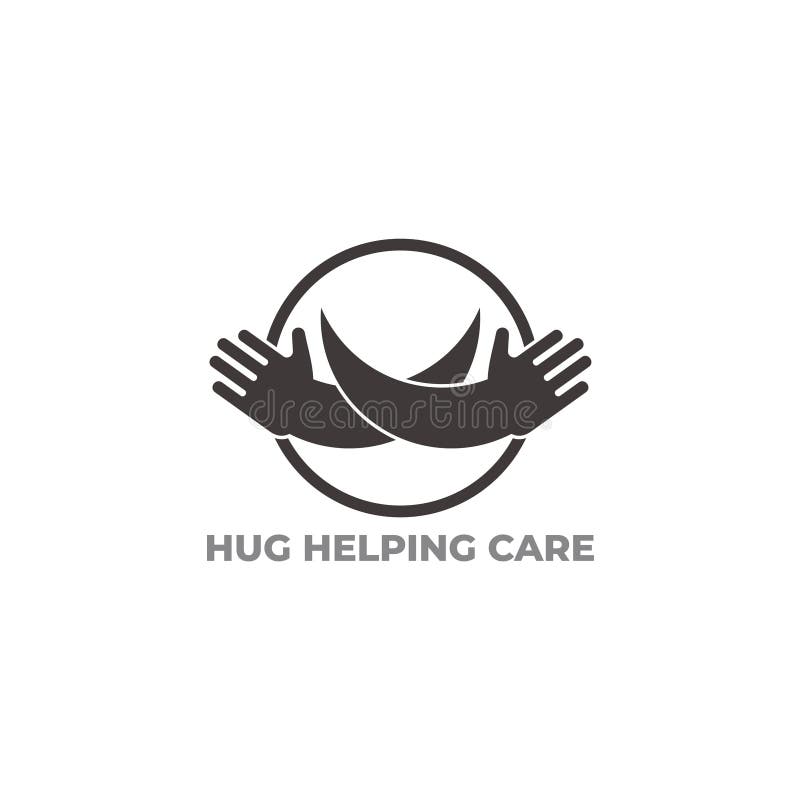 Hug Hand Care Motion Design Symbol Vector Stock Vector - Illustration ...