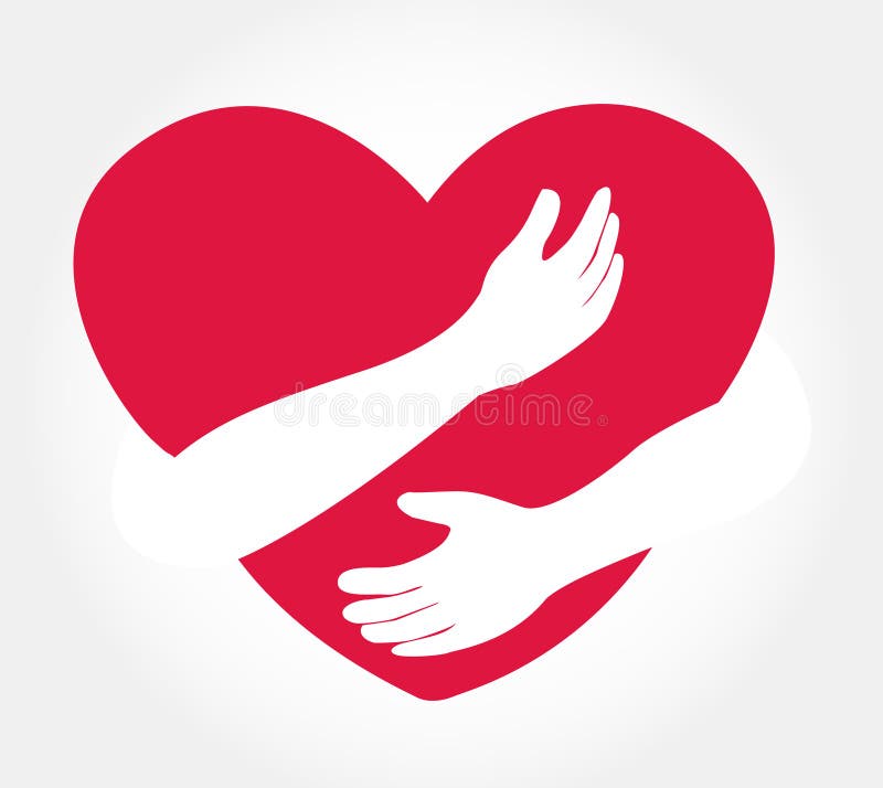 Heart Hug Stock Illustrations – 32,086 Heart Hug Stock Illustrations ...
