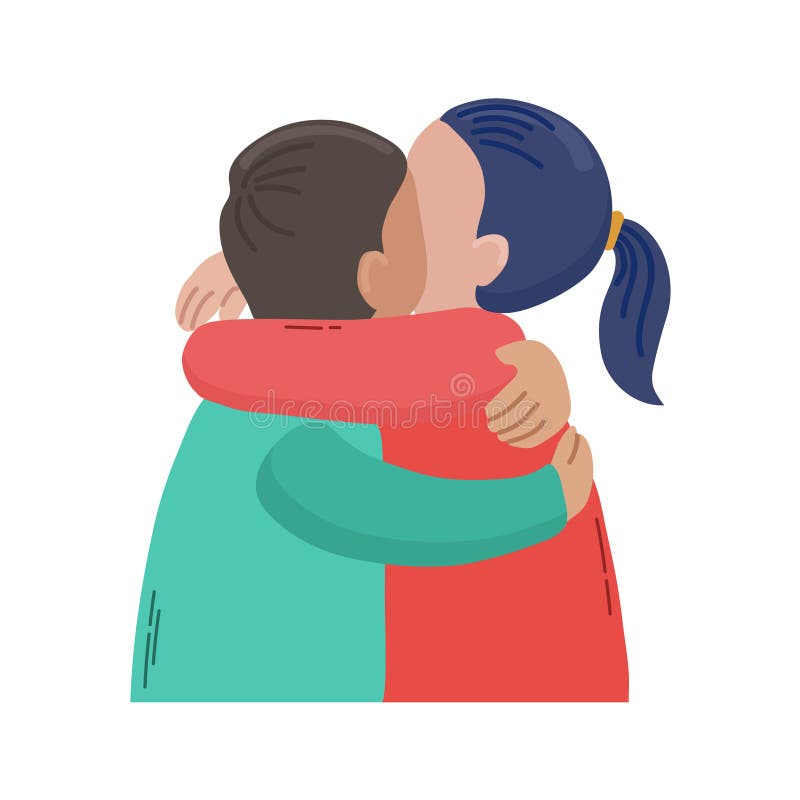 Hug Icon Clipart Logotype Isolated Vector Illustration Stock Vector ...