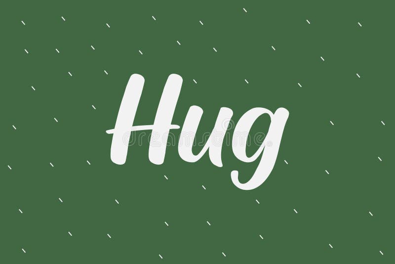 Hug Typography Text T-shirt Vector Design. Stock Vector - Illustration ...