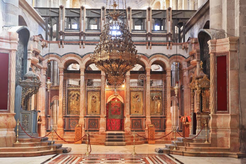 Huge Beautifully Hall in the Church Stock Image - Image of spirituality ...