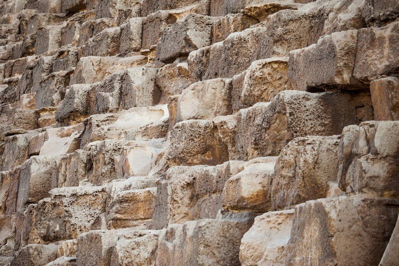 Huge Blocks of the Pyramids in Egypt Stock Photo - Image of pyramids ...