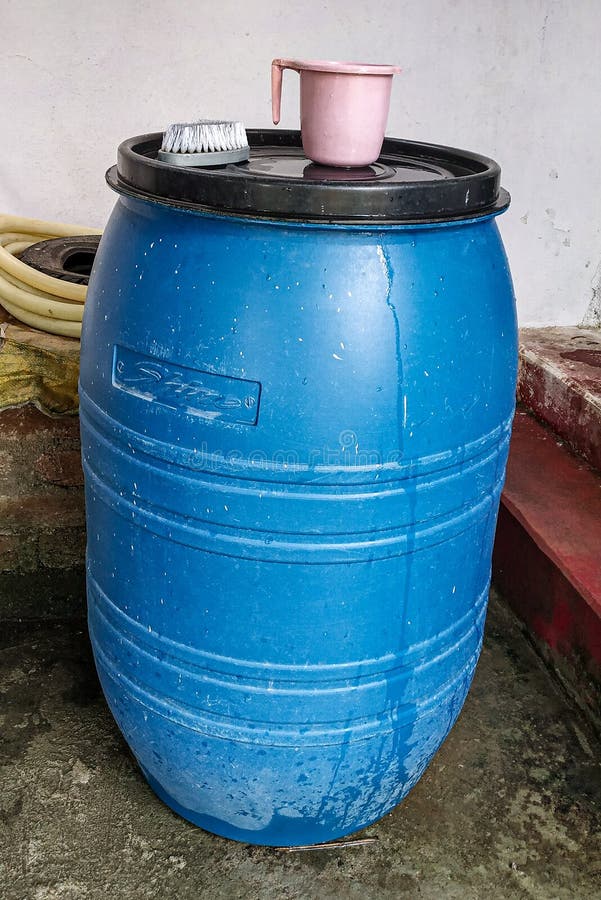 A Big Water Tank that Provides Water into Each House in the Village ...