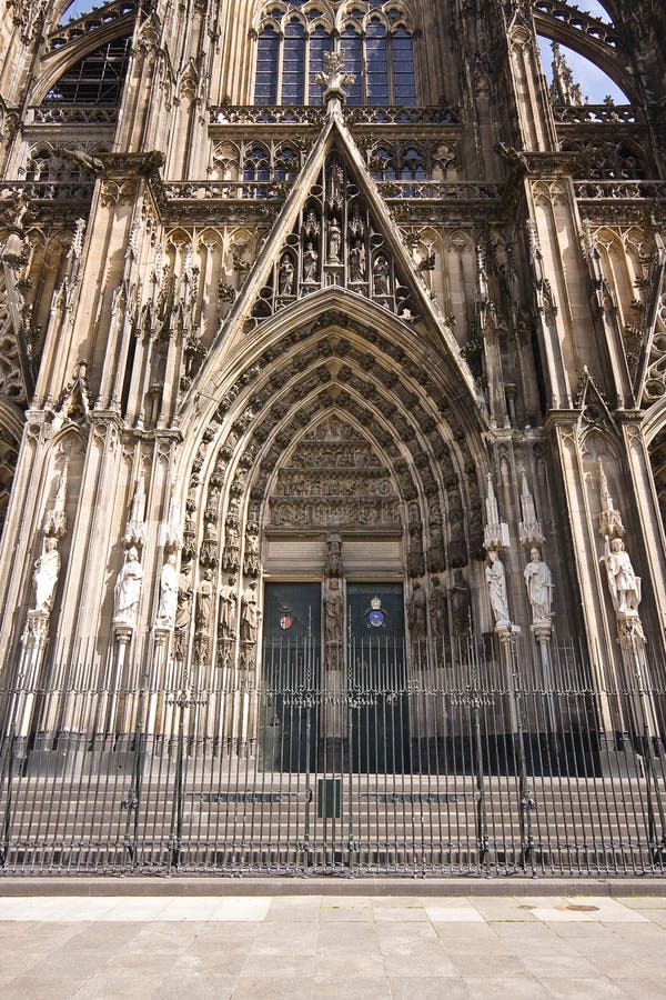 Huge cathedral entrance stock photo. Image of jesus, heritage - 25575898