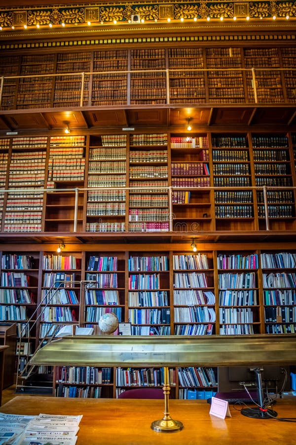The Huge Collection of Books in Public Library of Providence, Rhode ...