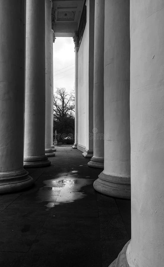 Huge Columns of the Building Stock Photo - Image of wall, high: 360048670