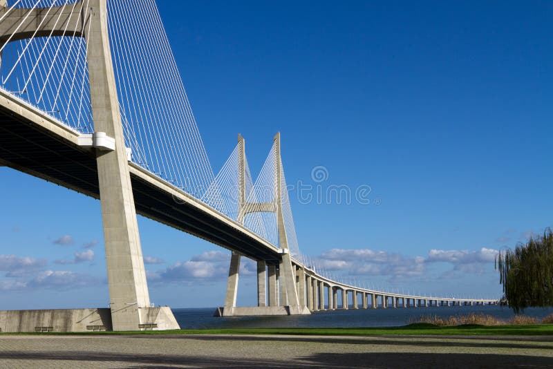 Huge concrete bridge stock image. Image of road, travel - 28392149