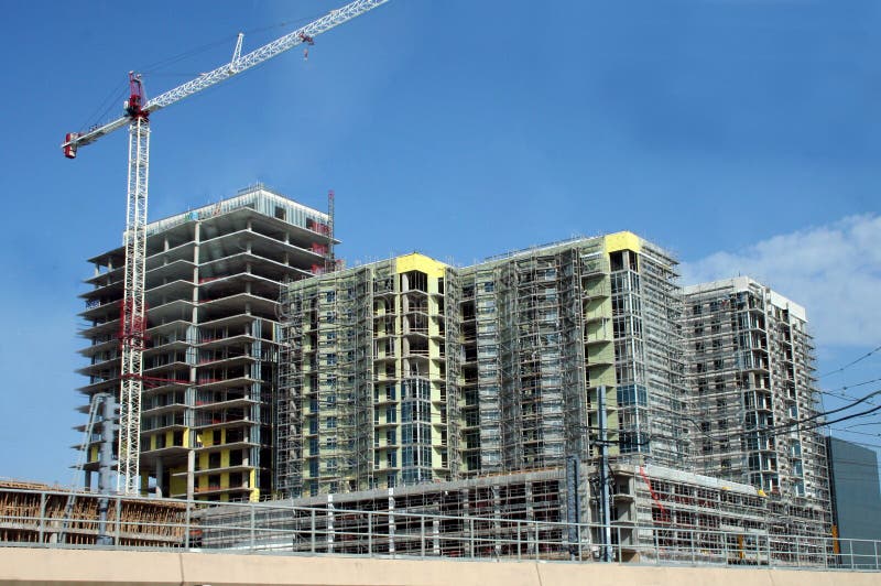 Huge Construction stock photo. Image of workers, megaplex - 4632644